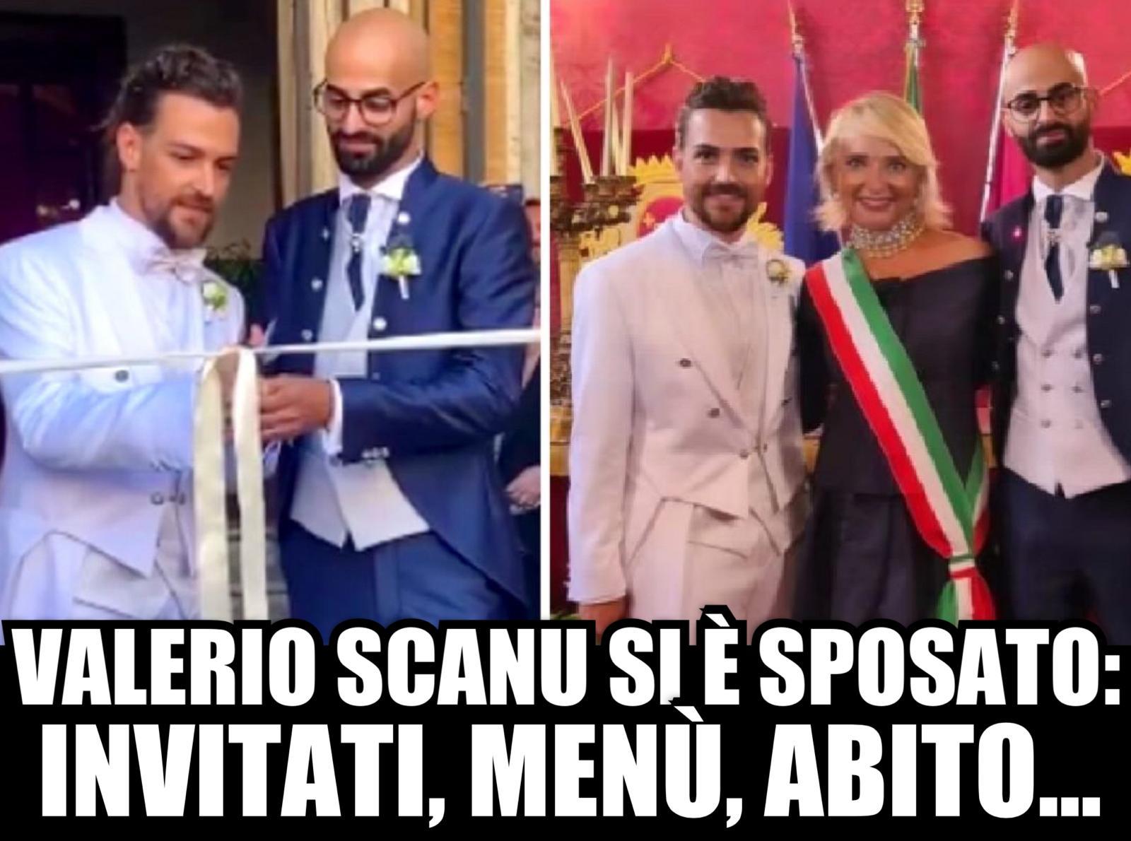 Valerio Scanu si è sposato: chi è il marito e la scelta dell’abito ... Valerio Scanu si è sposato: chi è il marito e la scelta dell’abito ...
